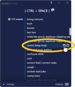 Creating a censor beep – Sound Monster